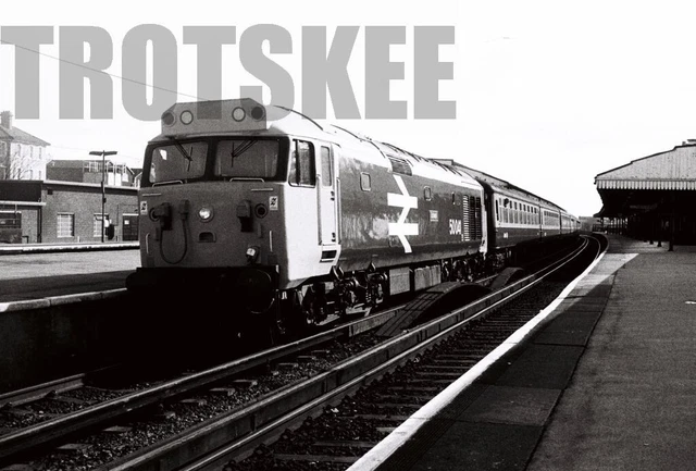 35MM NEGATIVE BR British Railways Diesel Loco Class 50 50041 c1980 £4. ...