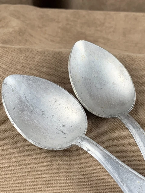 TWO GERMAN SPOONS. Wehrmacht 1936-1945 WWII WW2 £123.90 - PicClick UK