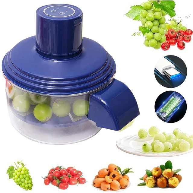 ELECTRIC PEELING MACHINE Grapes Garlic Cherry Tomatoes Cordless ...