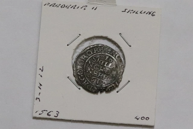 🧭 🇩🇰 DENMARK 1 Skilling 1563 B77 Ww25 $66.53 - PicClick CA