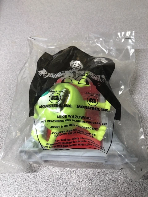 2001 DISNEY'S MIKE Wazowski Monsters Inc McDonalds Happy Meal Toy Nos ...