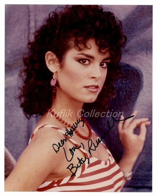 BETSY RUSSELL - Signed Autograph Color 8x10 Photo - Private School £70. ...