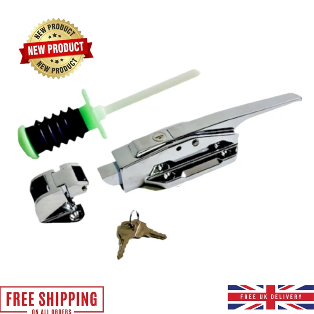COMMERCIAL FRIDGE FREEZER Coolroom Door Latch Flush Emergency Key Body ...
