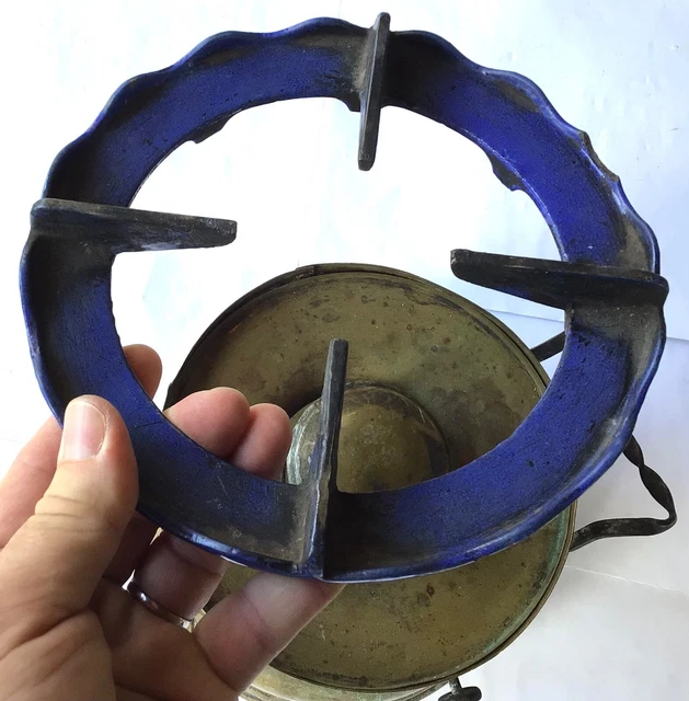 RÉCHAUD À PÉTROLE Plaque Émaillée Enameled Plate Oil Stove Stufa A ...