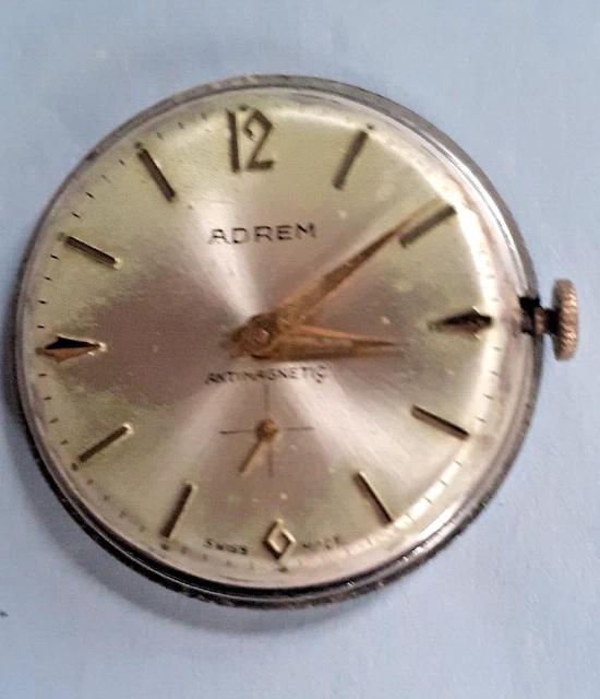 VINTAGE MENS WRIST Watch ADREM Swiss Made. £15.00 - PicClick UK