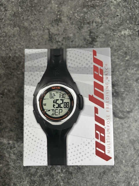 SEAC PARTNER, WRIST-MOUNT freediving Watch - Red £68.30 - PicClick UK
