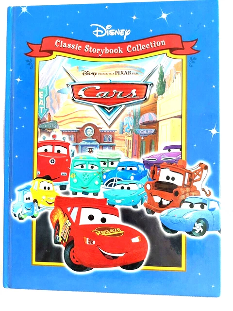 DISNEY PIXAR CARS Classic Storybook Big Hardcover Movie Picture Book ...