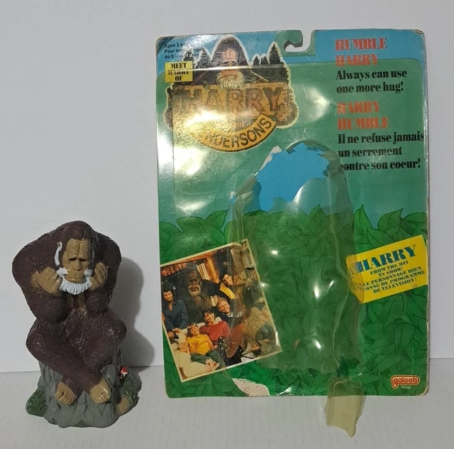 VINTAGE HUMBLE HARRY & The Hendersons 1991 Universal City Studio Galoob ...