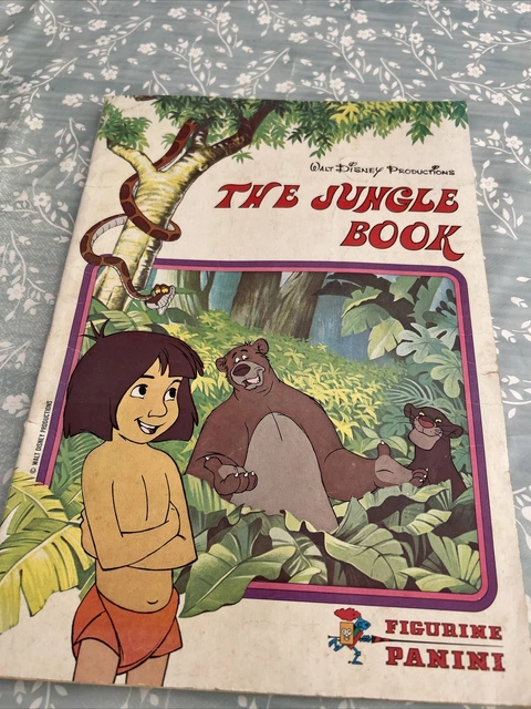 RARE DISNEY PANINI Sticker Album THE JUNGLE BOOK (1983) 50% Complete. £ ...