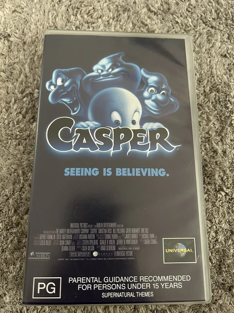 VINTAGE CASPER HOME Video Tape VHS 90s Children's Movie Halloween £7.52 ...