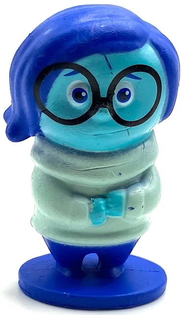 SADNESS DISNEY PIXAR INSIDE OUT 2 Emotion PVC TOY Playset Figure 1 3/4 ...