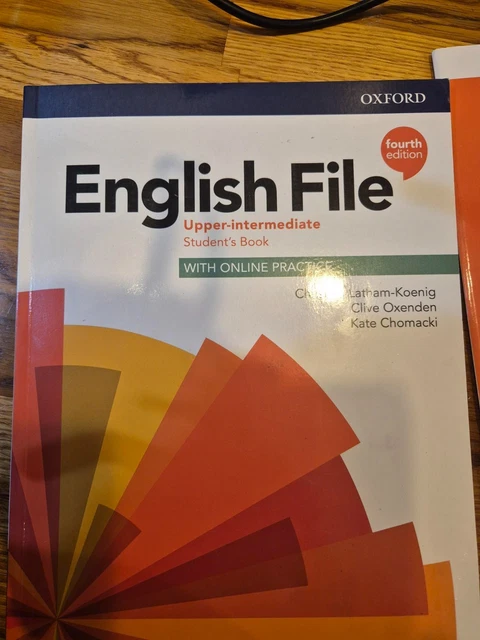 OXFORD ENGLISH FILE Upper-Intermediate STUDENT'S BOOK+ WORKBOOK 4th Edition £39.96 - PicClick UK
