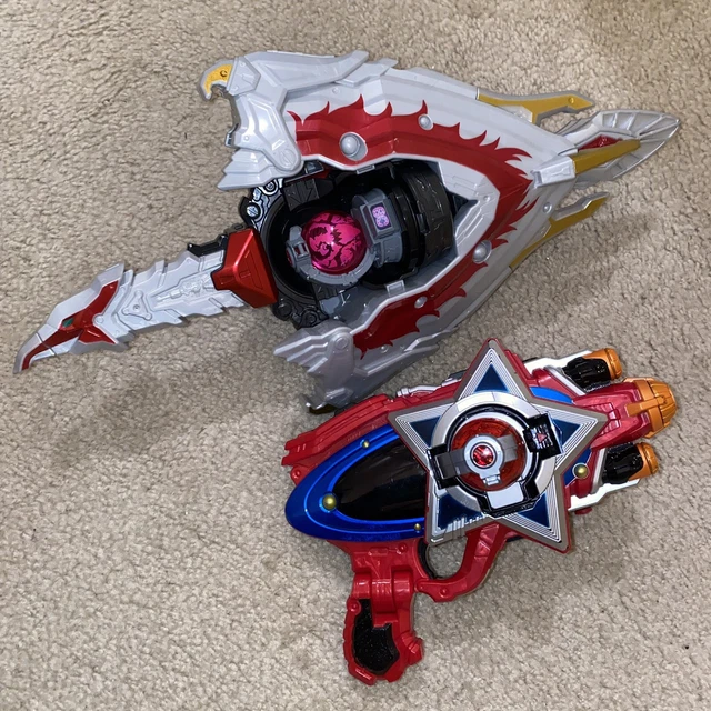 POWER RANGERS UCHU Sentai Kyuranger Dx Henshin Seiza Sword Blaster ...