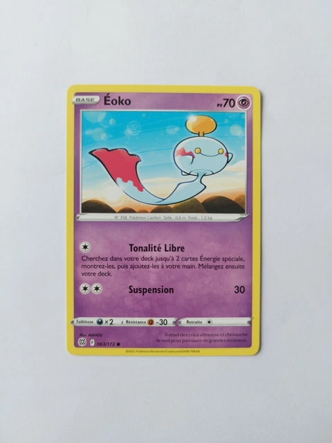 CARTE POKÉMON - Éoko - 063/172 - EB09 - Stars Etincelantes - EB09 EUR 1 ...