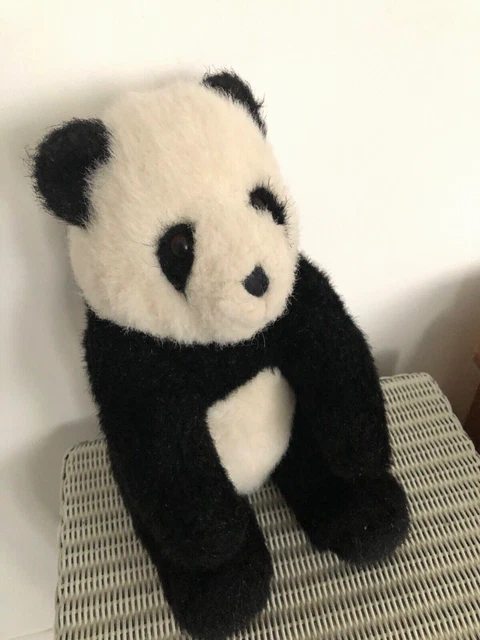 RARE HARRODS PANDA Bear Hand Puppet Soft Plush Toy 10" £10.00 - PicClick UK