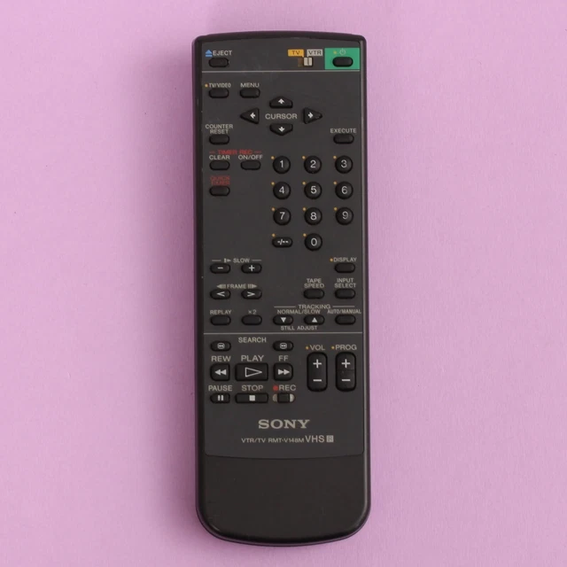 GENUINE ORIGINAL SONY RMT-V148M VHS VTR/TV Remote Control £12.20 ...