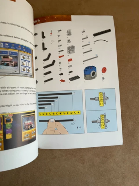 LEGO MINDSTORMS VISION command instruction book 9731 constructopedia ...