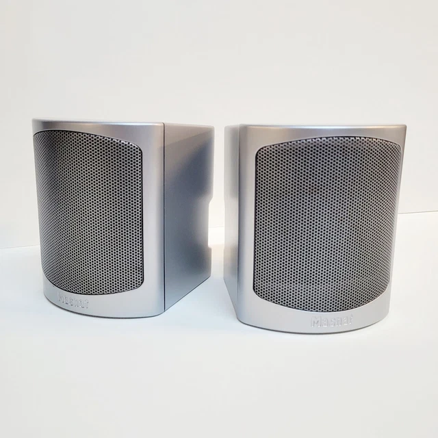 1 PAAR MAGNAT Cubus 5100A Front/Rear Surround Lautsprecher Silber ...