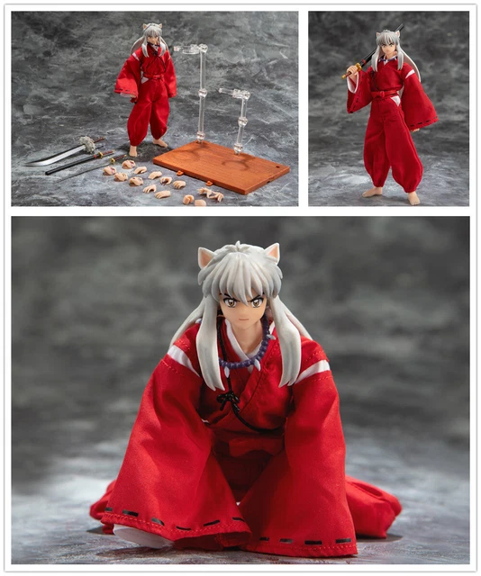 FIGURINE ARTICULÉE DASIN GT modèle 6 pouces anime modèle Inuyasha EUR ...