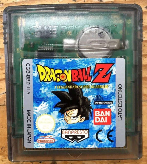 JEU DRAGON BALL Z I Leggendari Super Guerrieri Gameboy Color Gbc Pal ...