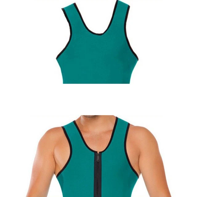 3 PACK WAIST Trainer for Men Male Body Shaper Tank Top Workout Vest £31 ...