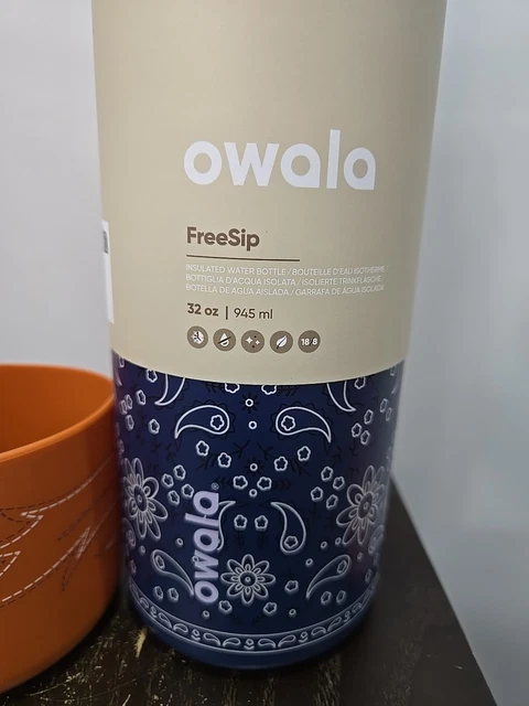 OWALA FREESIP STAINLESS Steel Water Bottle / 32oz / Color: Not My First ...