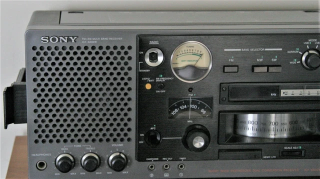 SONY ICF-6800W SHORT Wave Synthesized Dual Conversion Receiver $300.00 ...