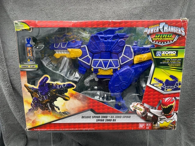 POWER RANGERS DINO Charge Spinosaurus Deluxe Spino Zord Megazord With ...