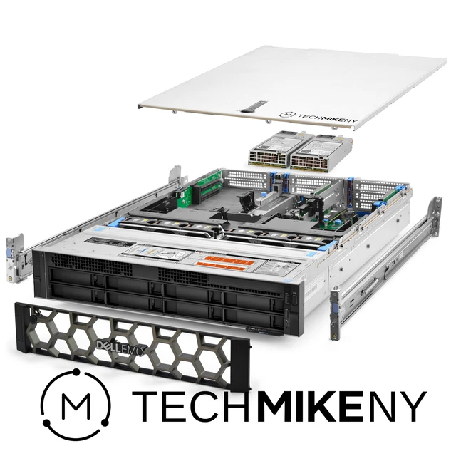 SERVIDOR DELL POWEREDGE R740 2,70 GHz 48 núcleos 256 GB 8x 12 TB 12 G ...