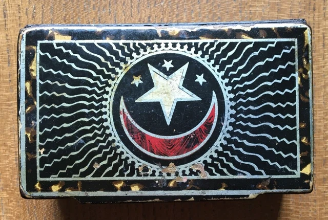 WW1 OTTOMAN TURKISH Paper Mache Tobacco Snuff Box £37.00 - PicClick UK