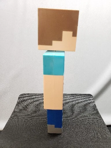 MINECRAFT STEVE LARGE Scale Action Figure 8.5" Poseable Collectable ...