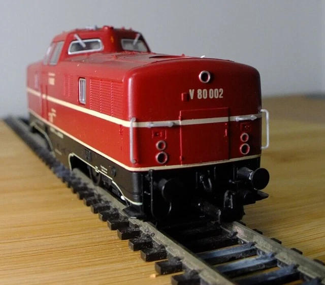 LIMA 1625 HO gauge DB V80 diesel locomotive in red livery £125.00 ...
