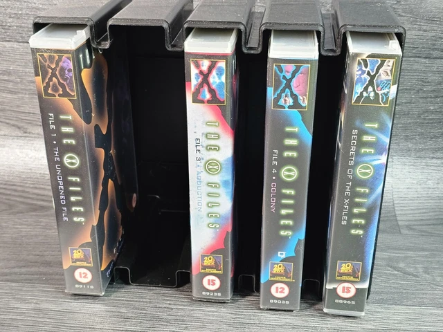 THE X-FILES VHS Collection Box Set +Sealed Season 4 Sci-Fi TV Series £ ...