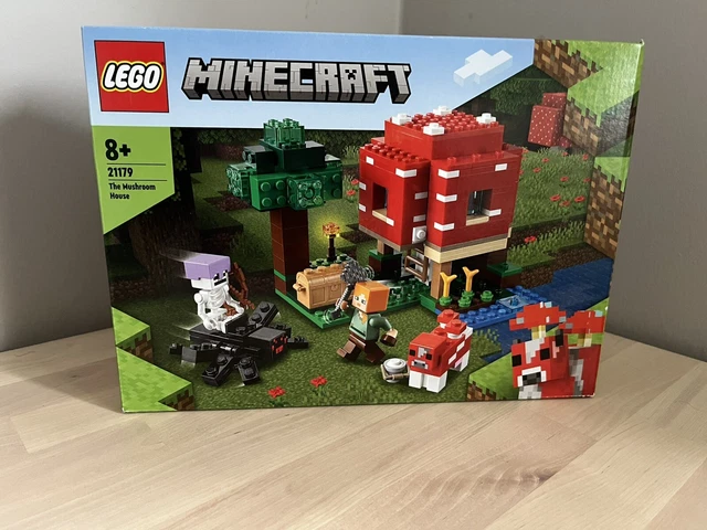 LEGO MINECRAFT THE Mushroom House 21179 Building Set 272 Pieces £21.99 ...