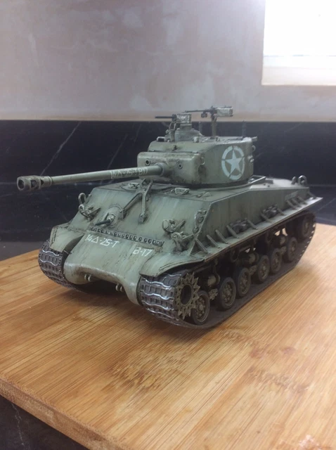 1/35 US M4A3E8 Easy Eight Germany 1945 Model Tank Kit Built And Painted ...