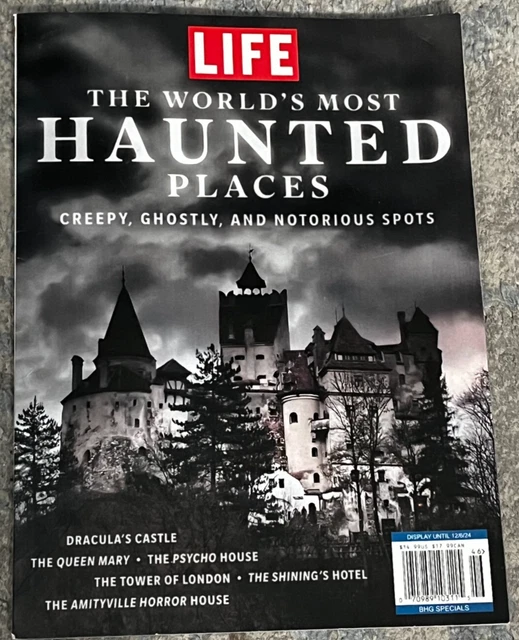 LIFE MAGAZINE WORLD'S Most Haunted Places - Dracula Castle - Queen Mary 2024 £4.42 - PicClick UK