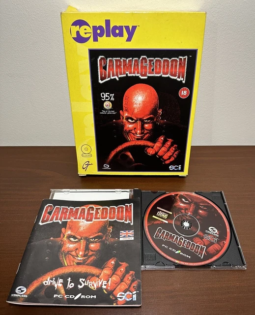 CARMAGEDDON PC CD-ROM Big Box Classic Game - 1997 Rare! £17.99 ...