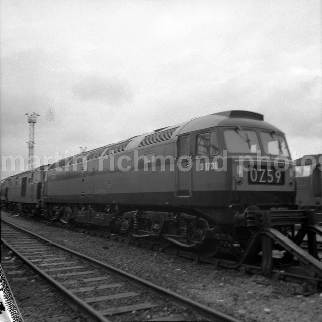 CARDIFF CANTON CLASS 47 D1738 1965 Railway Negative RN279 £3.99 ...