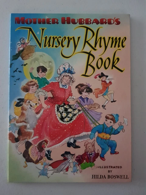 SLUMBERTIME SERIES - Mother Hubbard's Nursery Rhyme Book 1990 HC Hilda ...