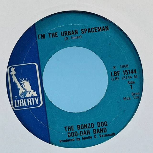 THE BONZO DOG Doo-Dah Band - I'm The Urban Spaceman (1968) 7" Vinyl ...