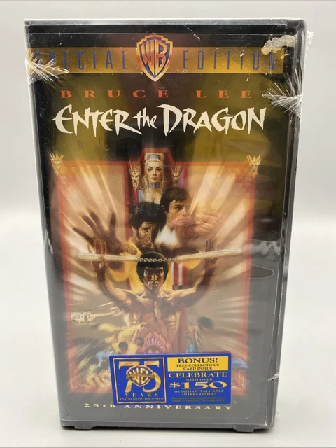 VHS BRUCE LEE Enter the Dragon Special Edition 25th Anniversary NEW SEALED Hype £11.51 - PicClick UK