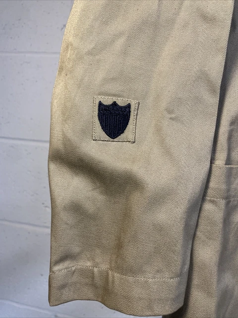 WW2 KHAKI USCG Coast Guard Dress Uniform Jacket Coat Vet Henry Plt 36 ...