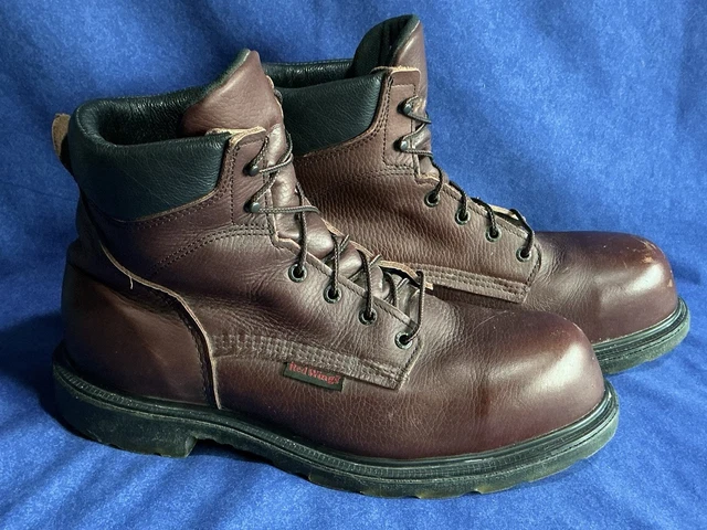 RED WING BOOTS 2406 Supersole 2.0 Safety Steel Toe Work Boots Mens Sz ...
