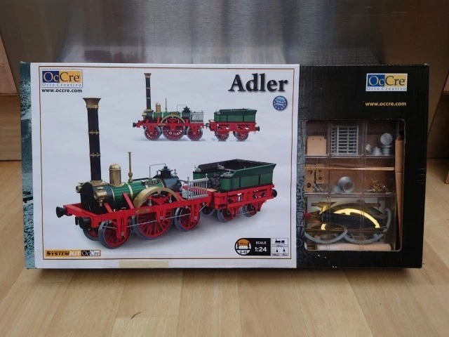OCCRE 1:24 ADLER Steam Train Locomotive Model Kit £40.00 - PicClick UK