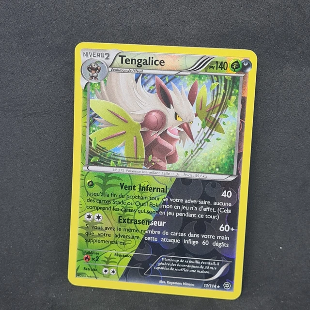 TENGALICE REVERSE-XY11:OFFENSIVE VAPEUR-11/114-CARTE Pokemon Française ...