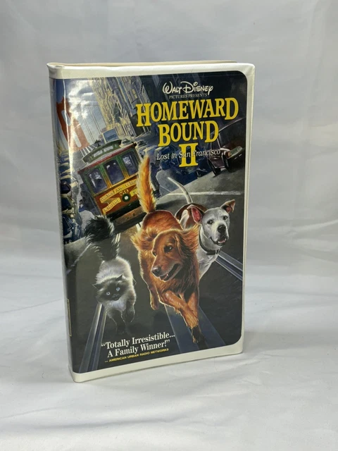 HOMEWARD BOUND II: Lost in San Francisco (Movie/VHS, Used-Good, Vintage ...