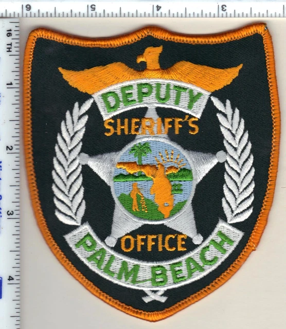 PALM BEACH COUNTY Sheriff's Office Deputy (Florida) shoulder patch new ...