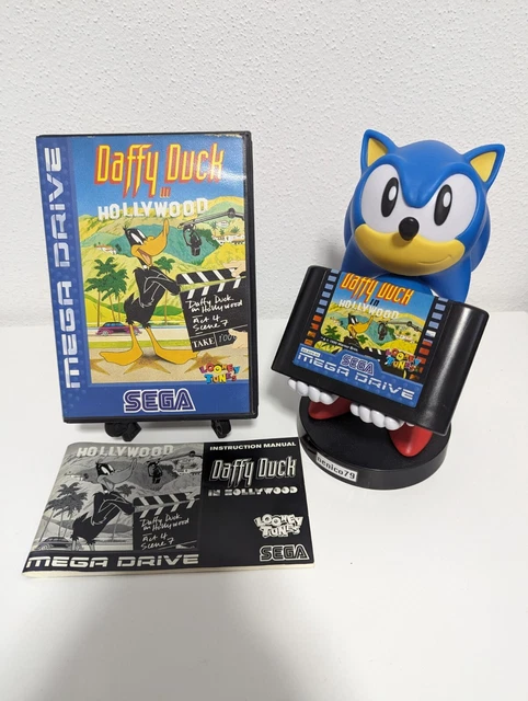 SEGA MEGA DRIVE LOONEY TUNES DAFFY DUCK IN HOLLYWOOD Retrogame CIB EUR ...