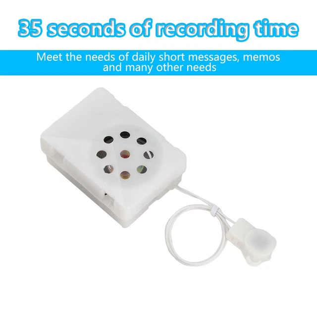 VOICE BOX RECORDABLE Sound Module Plush Toy Voice Message Recorder ...