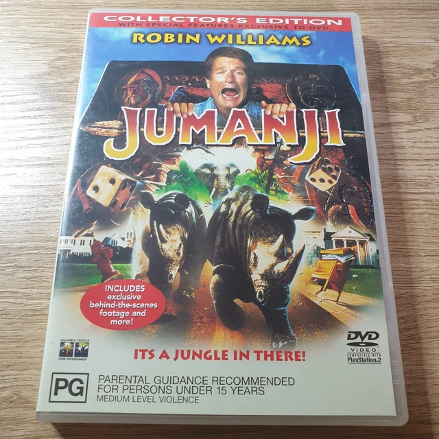 JUMANJI DVD ROBIN Williams Collector's Edition R4 FREE POST EUR 7,44 ...